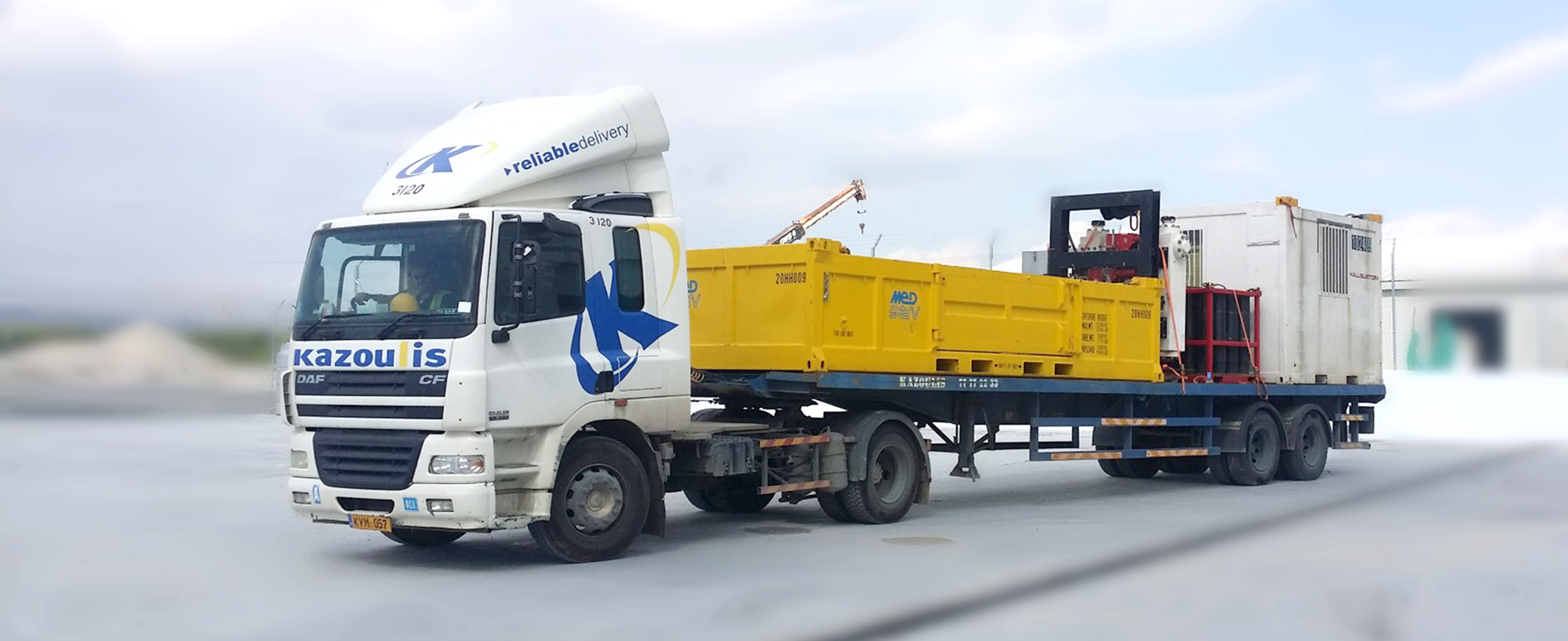 Kazoulis Logistics Cyprus - Reliable delivery for you and your customers